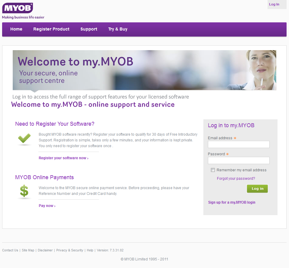 MYOB ODBC Direct