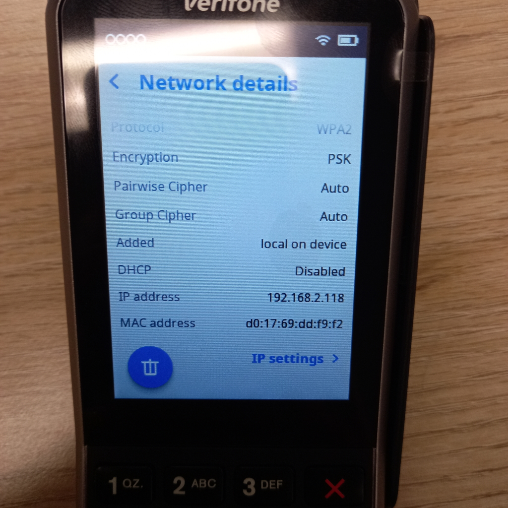 v400m Terminal Configuration