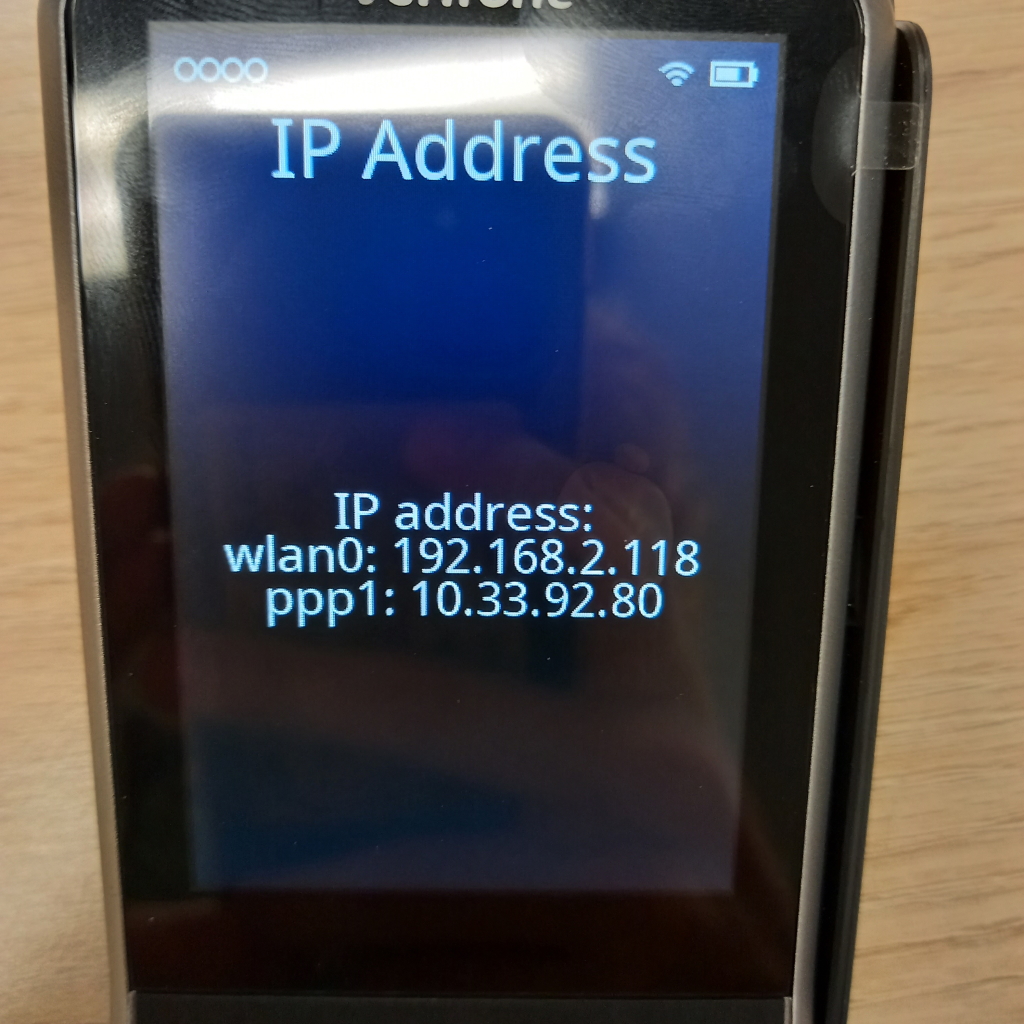 v400m Terminal Configuration