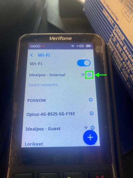 v400m Terminal Configuration