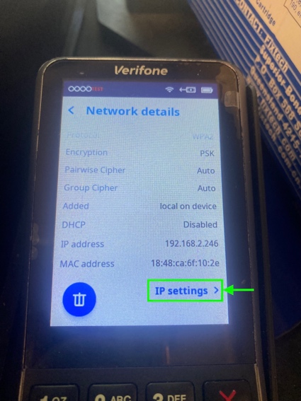 v400m Terminal Configuration
