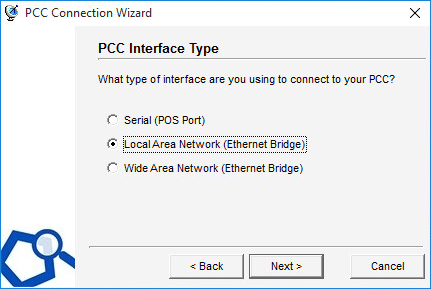 PCC Connection Wizard