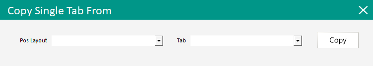 POS Screen Programming