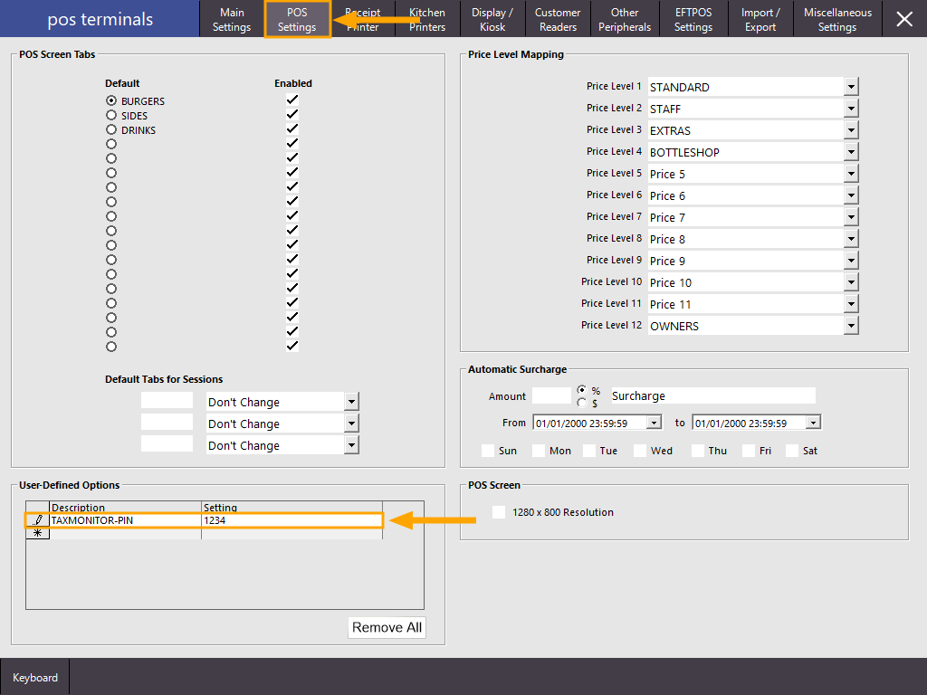 DTI Tax Monitoring System