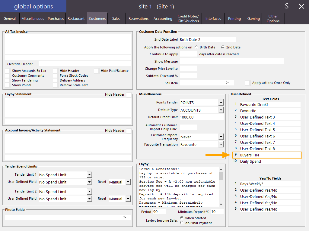 DTI Tax Monitoring System