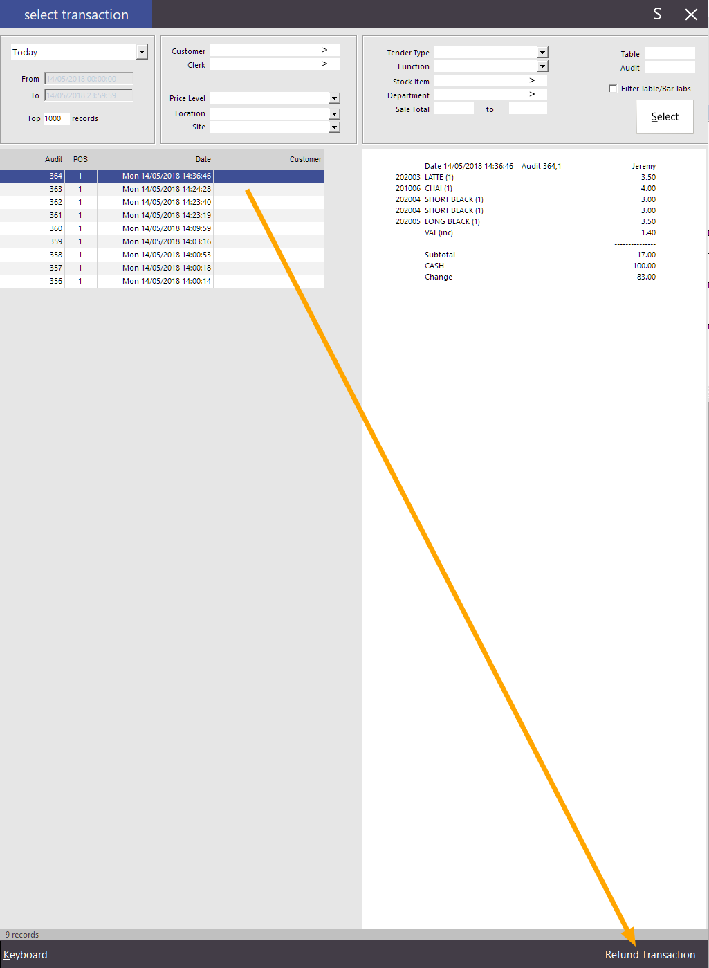 DTI Tax Monitoring System