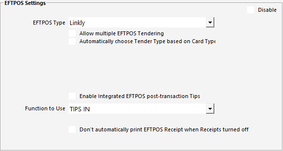 Configure Idealpos for Linkly