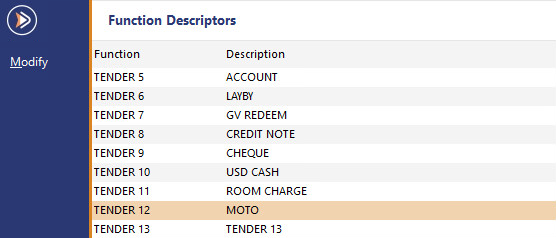 Enable MOTO Transactions