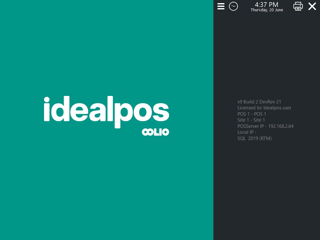 Home Screen