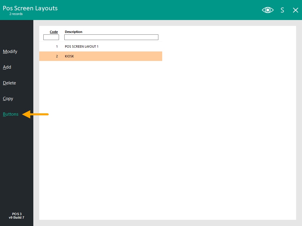 Configuring Kiosk - Customising Kiosk POS Screen Grid
