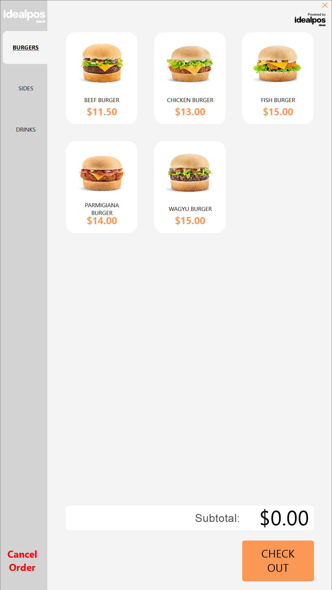 Configuring Kiosk - Extra-Large Buttons