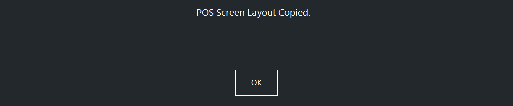 POS Screen Layouts