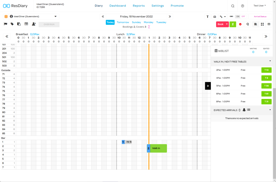 Using Idealpos & ResDiary